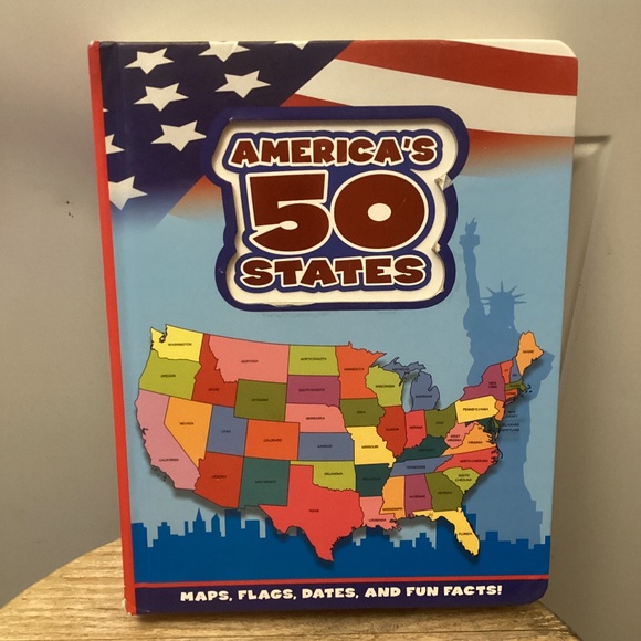 Scholastic | Toys | Americas 5 States Book Maps Flags Dates And Fun ...